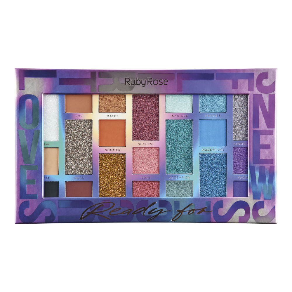 Ruby Rose Ready For Eyeshadow Palette – SaadeCosmetics