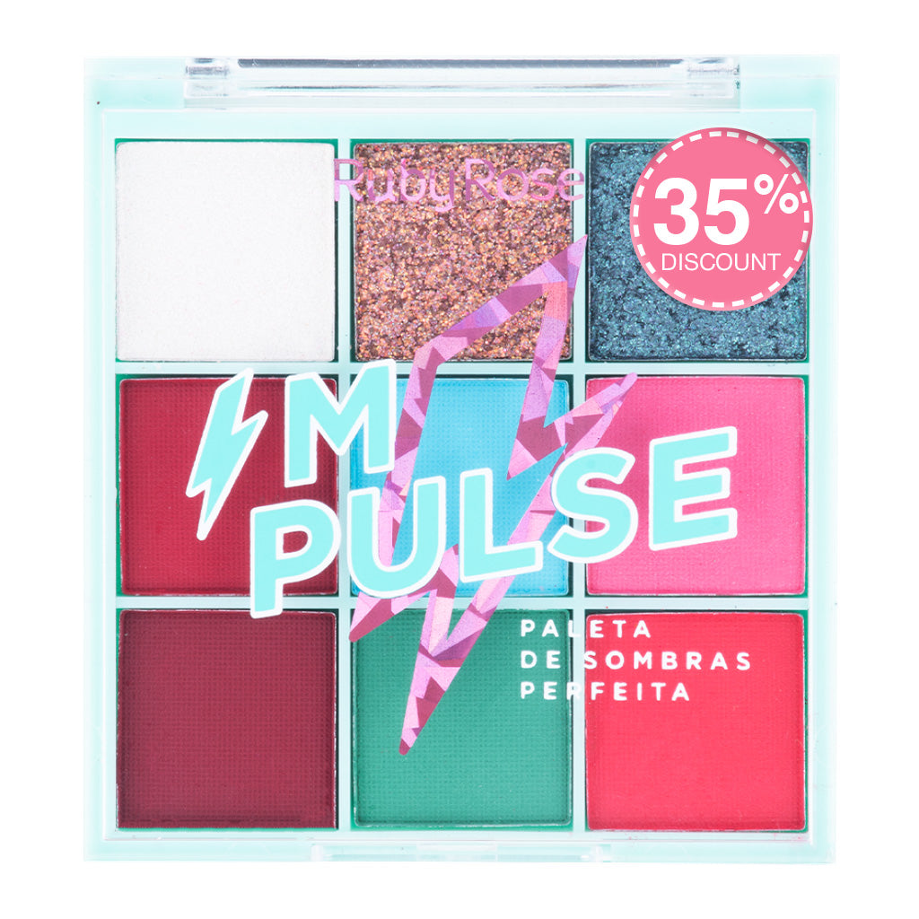 Ruby Rose I'm Pulse Eyeshadow Palette – SaadeCosmetics